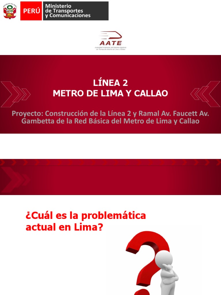 Línea 2 Del Metro de Lima | PDF | Lima | Industrias