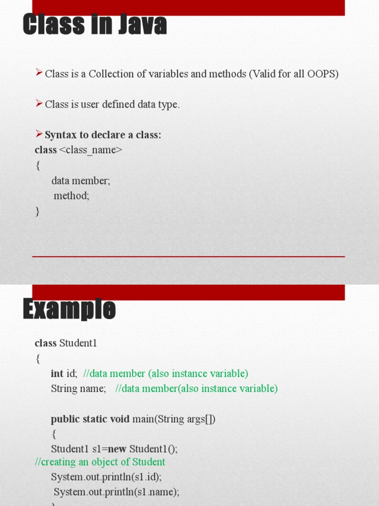 Java Basic Core Java Java Important Java For Beginner Constructor