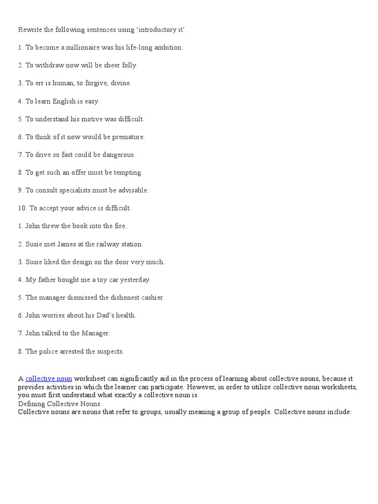 Exercises | PDF | Language Arts & Discipline