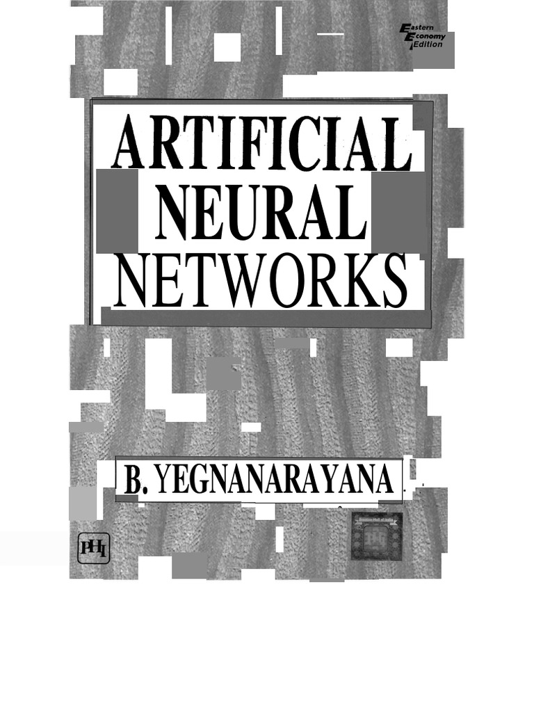 ANN by B.Yegnanarayana PDF | Download Free PDF | Artificial Neural Network | Pattern Recognition