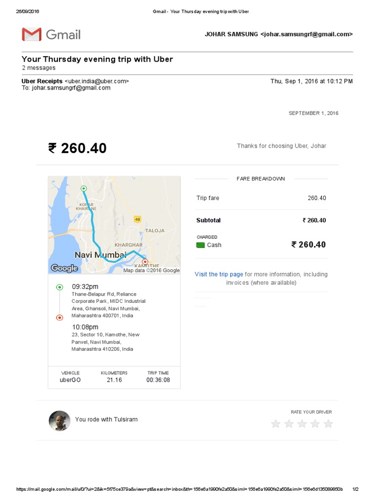 1-Sep Night Cab Bill | PDF | Business | Technology & Engineering