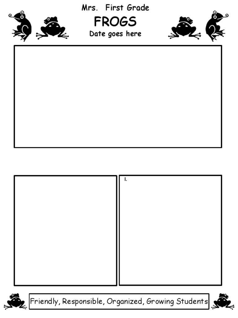 Frogs: Date Goes Here | PDF