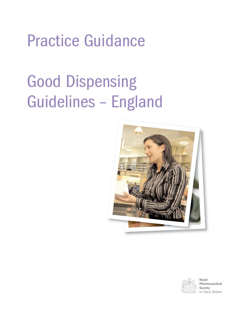 Good Dispensing Guidelines | PDF | Pharmacy | Medical Prescription