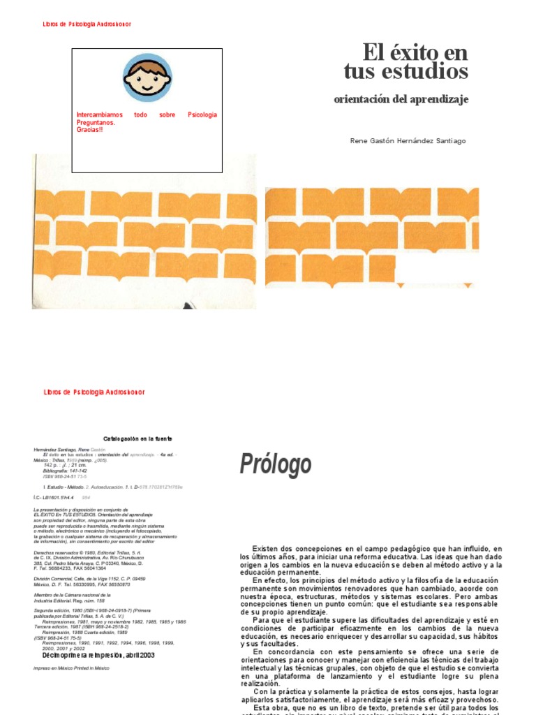El Exito en Tus Estudios PDF | PDF | Respiración | Memoria