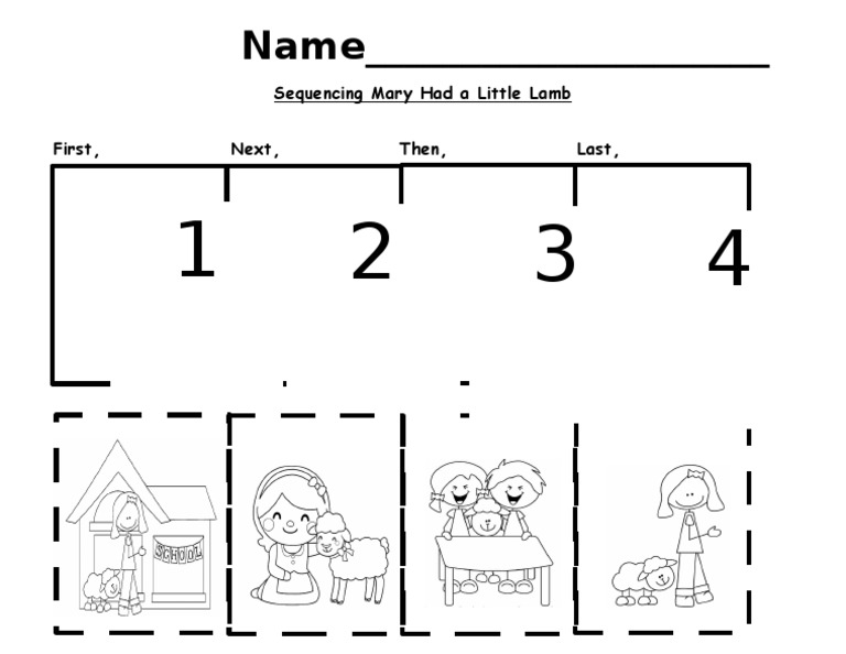 Mary Had A Little Lamb Sequence | PDF