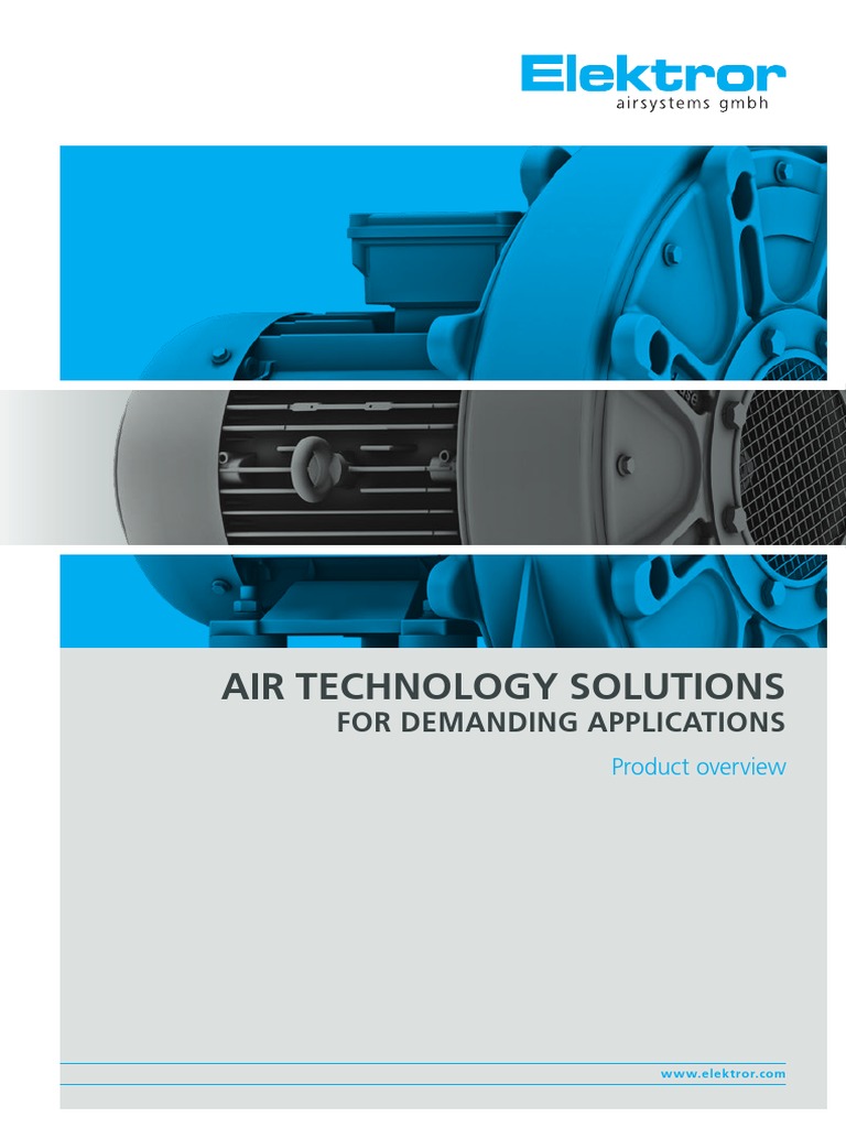 Elektror Air Technology Solutions | PDF | Mechanical Fan | Throttle