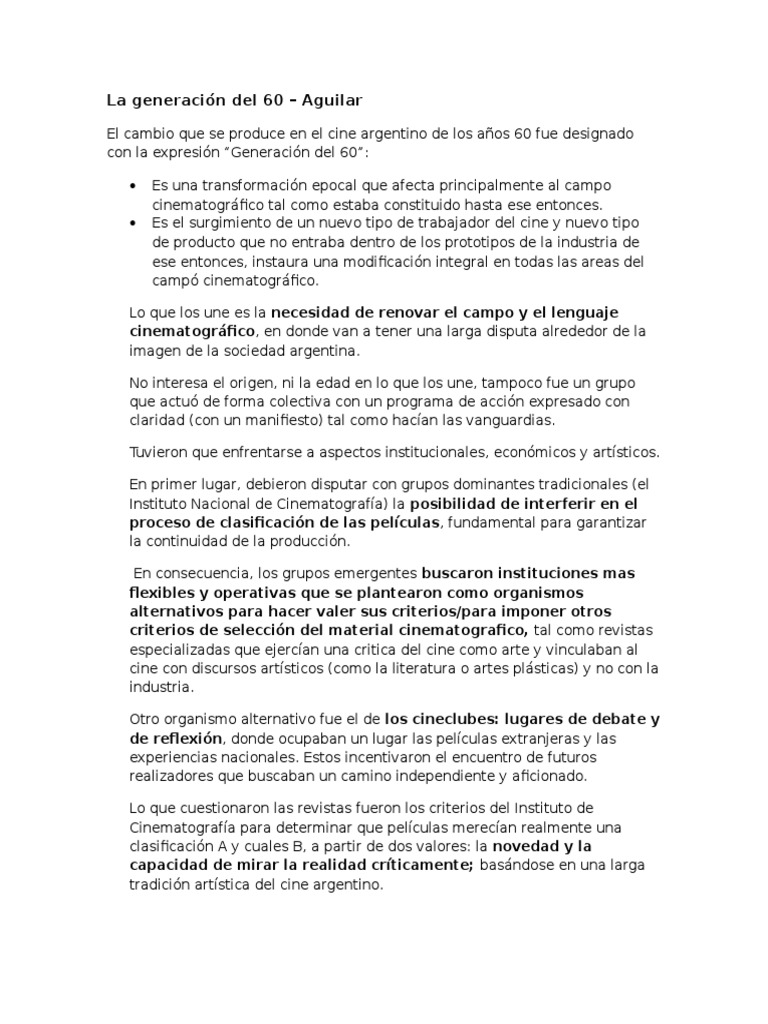 La Generación Del 60 | PDF | Vanguardia | Science