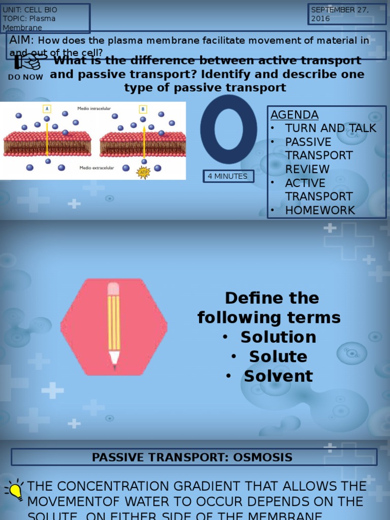 What Is The Difference Between Active Transport and Passive Transport ...