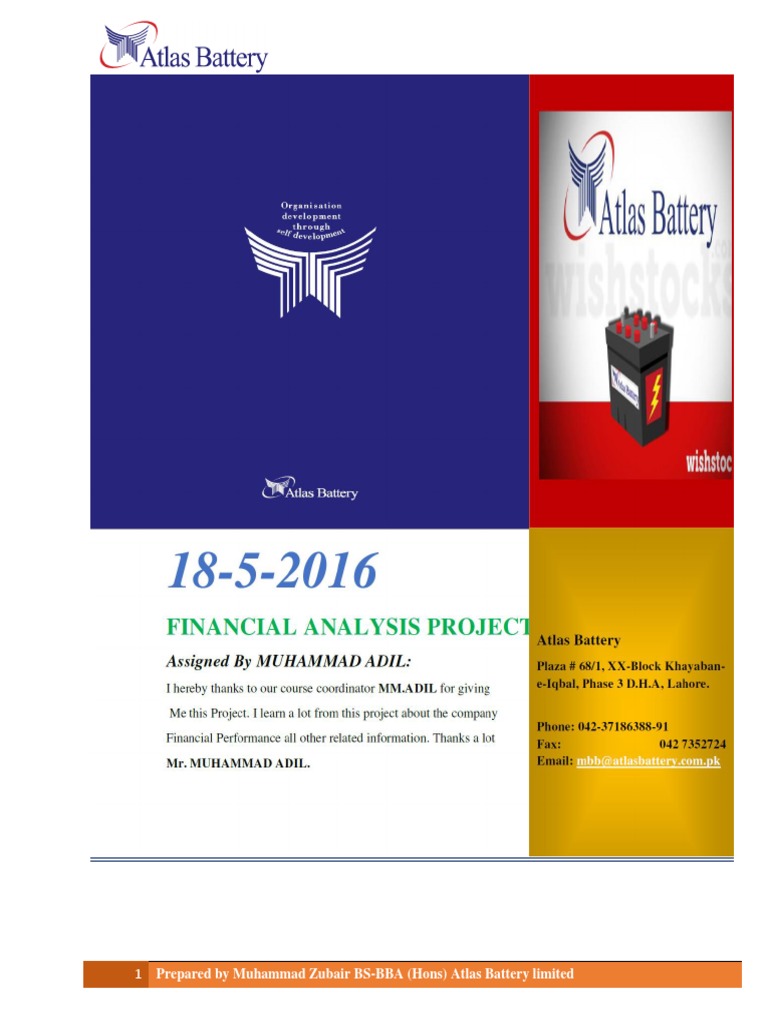 Atla Battery Project | PDF | Dividend | Revenue