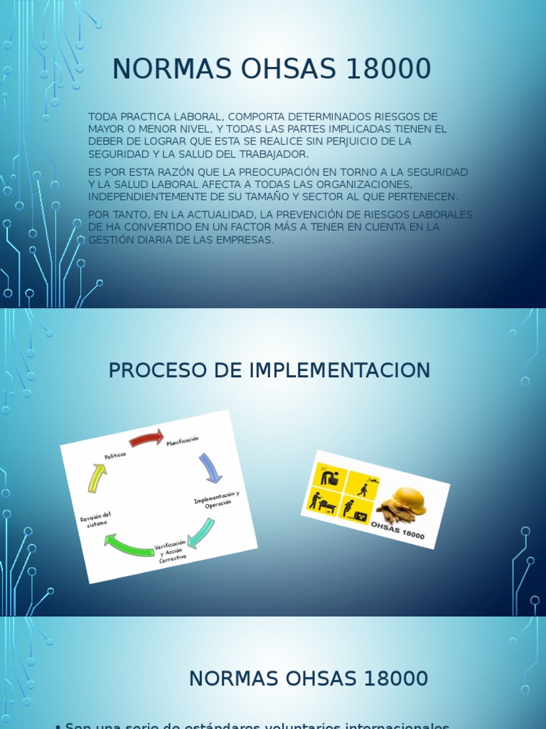 Normas Ohsas 18000 | PDF Normas Ohsas 18000 | PDF