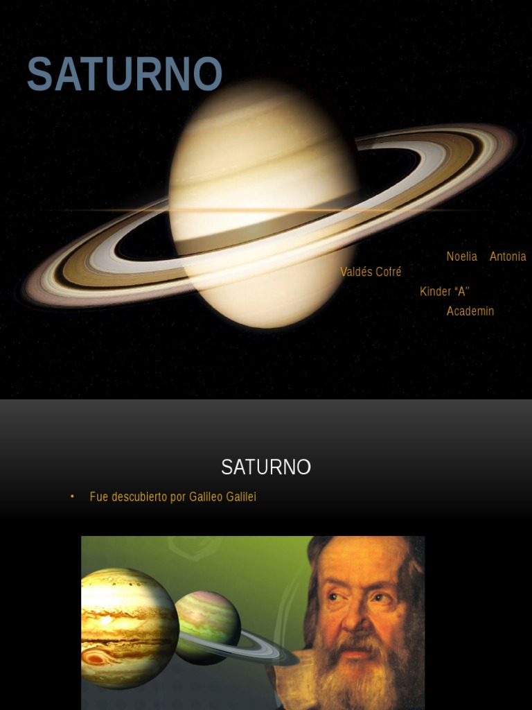 Saturno | PDF