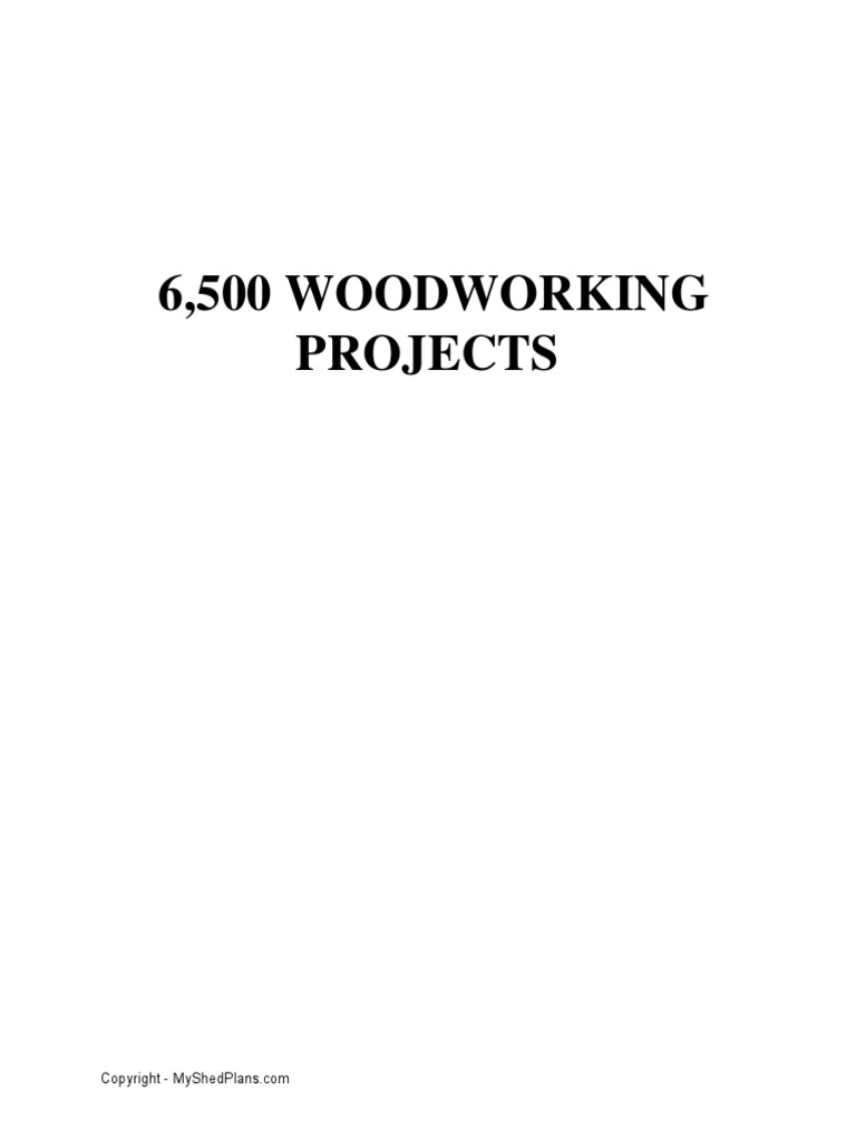 6000+ Woodworking Projects Pages | Download Free PDF | Lumber | Adhesive