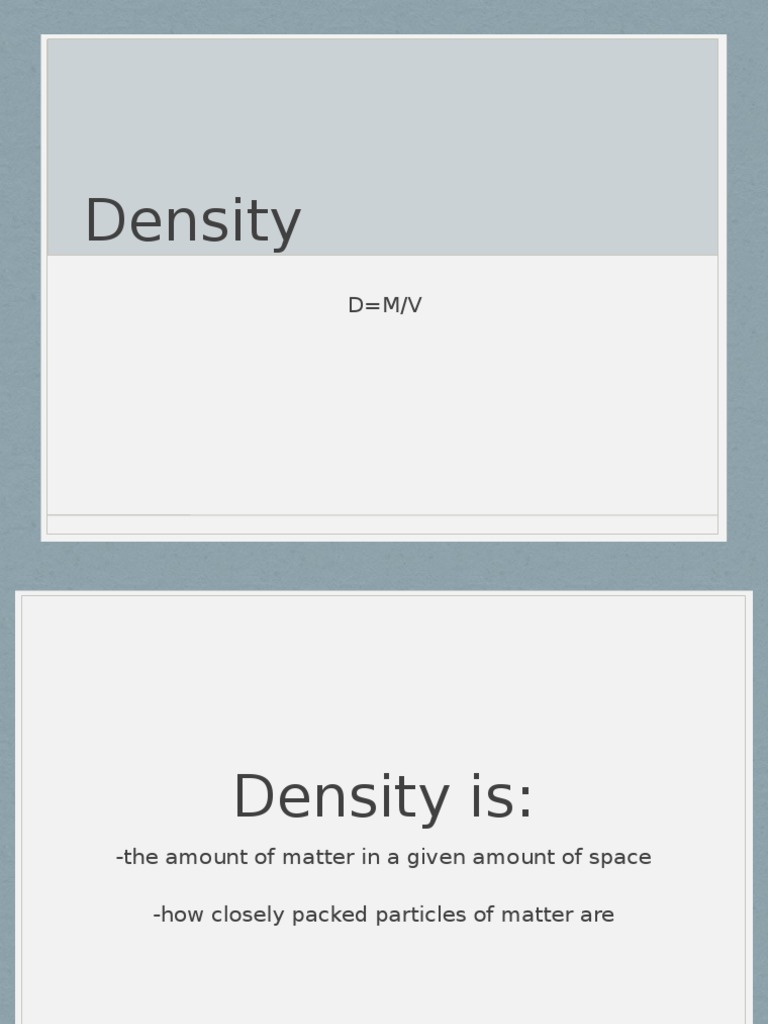 Density | PDF