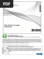 Lafoga Ma Alagaupu (Proverbs and Phrases) | PDF