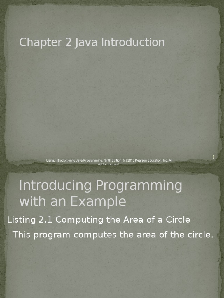 Chapter 2 Java Introduction | PDF | Data Type | Integer (Computer Science)