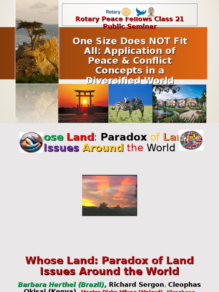 Whose Land - Paradox of Land Issues Around The World | PDF | Social Science