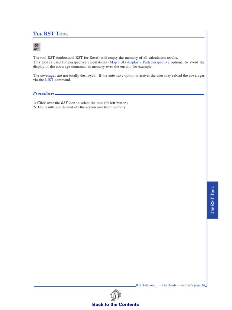 RST Tool | PDF