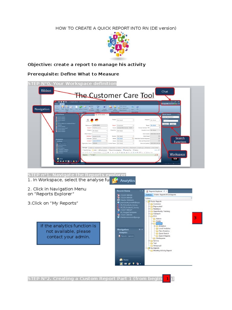 How to Create a Quick Report in RN (DE version): A Step-by-Step Guide ...