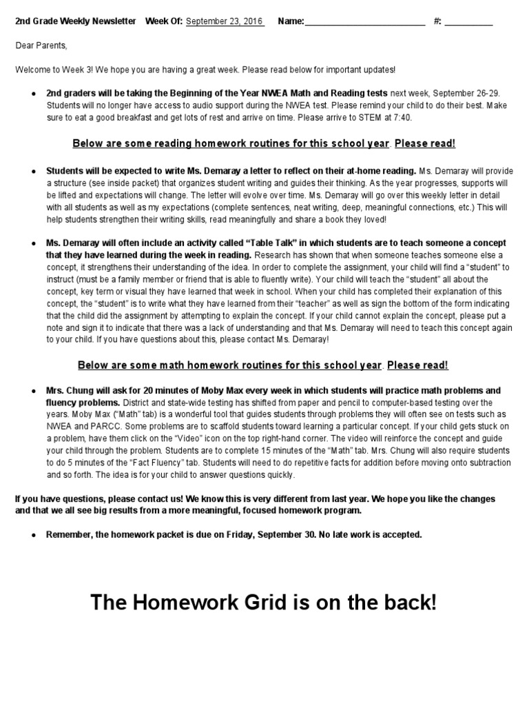 Coverletterweek 3 | PDF | Homework | Education Theory