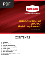 Halal Awareness Training Overview | PDF | Food Safety | Hygiene