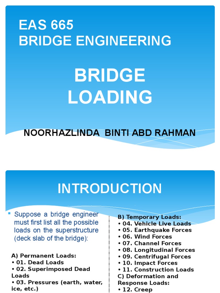 Specification For Loads | PDF | Structural Load | Lane