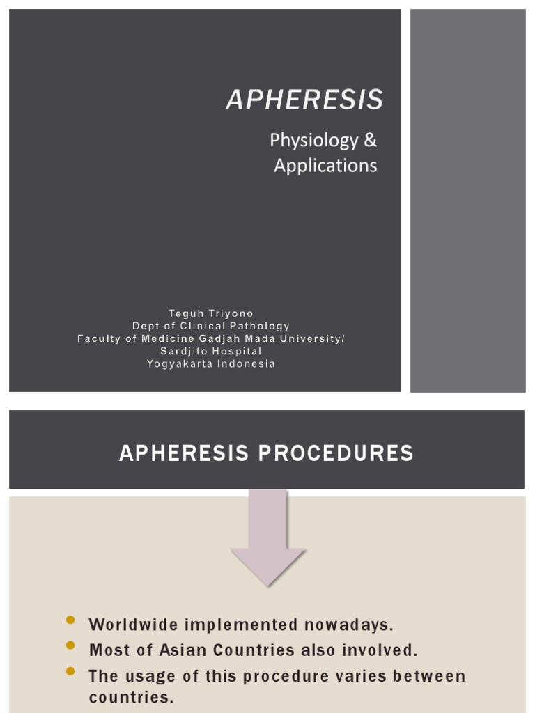 Apheresis_2016 | Blood Donation | Platelet