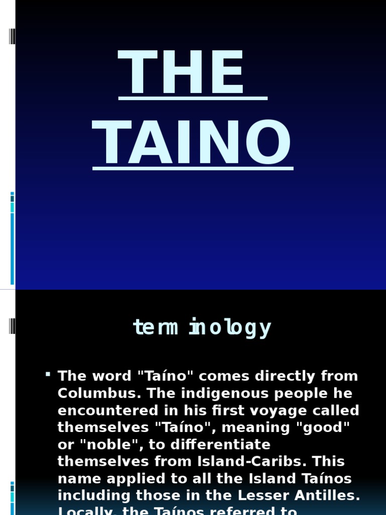 tainos | Indigenous Peoples Of The Americas | Religion And Belief