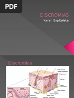 Discromías | PDF | Condiciones cutáneas | Enfermedades y trastornos