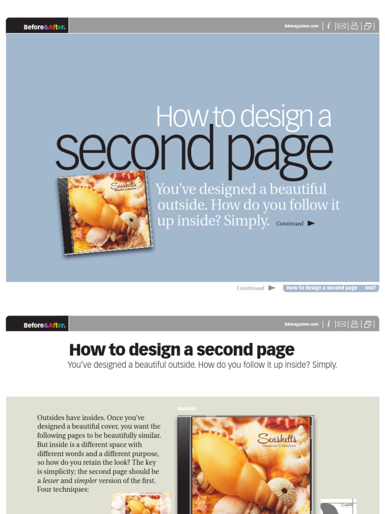 Second Page: How To Design A | PDF | Interior Design | Communication Design