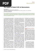 HM's Memory Loss: Milner's 1966 Study | PDF | Memory | Amnesia