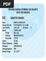 Template KTP Kosong untuk Diedit | PDF