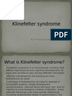 Klinefelter Syndrome | PDF | Reproduction | Sexual Anatomy