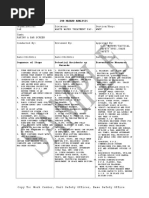 JSA Hand Tools | PDF | Personal Protective Equipment | Prevention