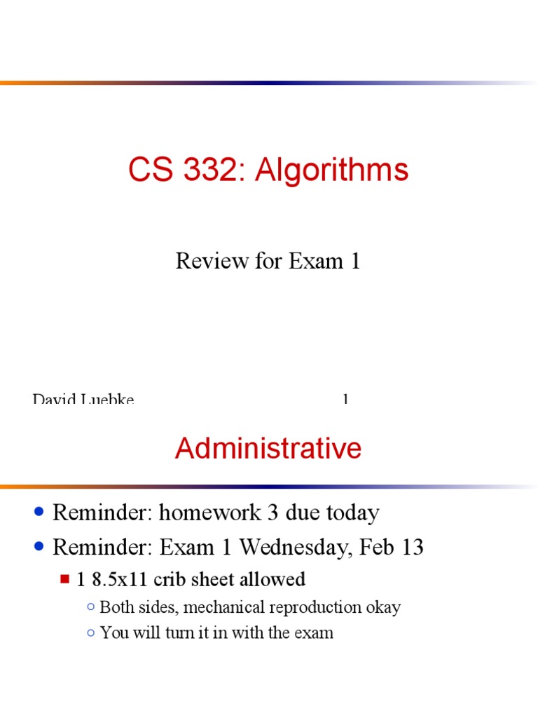 Lecture 12 | PDF | Algorithms | Theoretical Computer Science