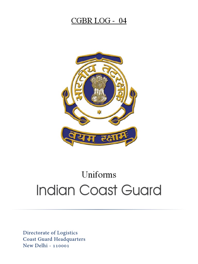 Indian Coast Guard Uniform | PDF | Suit (Clothing) | Softlines (Retail)