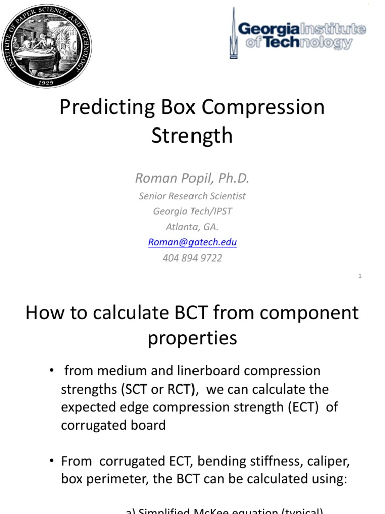 Predicting Box Compression Strength - 3 PDF | PDF | Confidence Interval ...