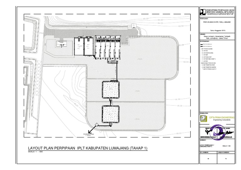 2.layout Tahap 1-Layout Plan Perpipaan | PDF