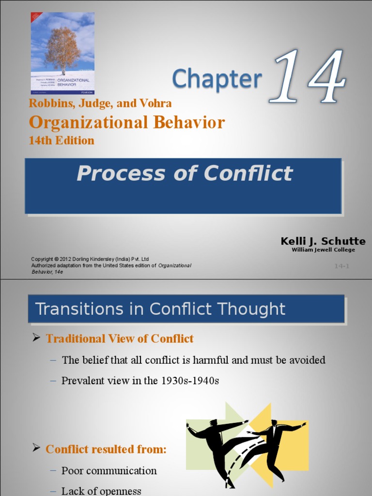 Chap-1 Process of Conflict | PDF | Bargaining | Negotiation