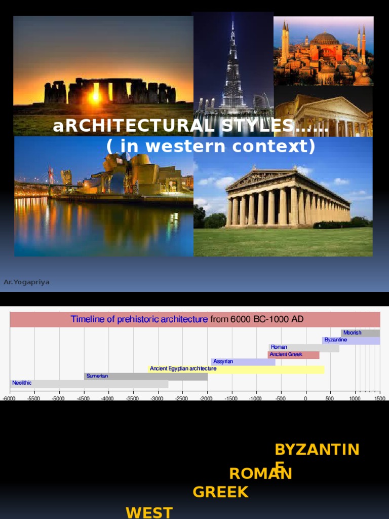 Overview of Architectural Styles | PDF | Gothic Architecture | Style