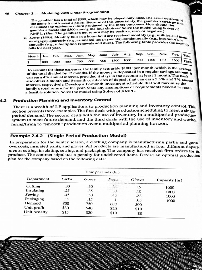 Lesson Linear Programming | PDF
