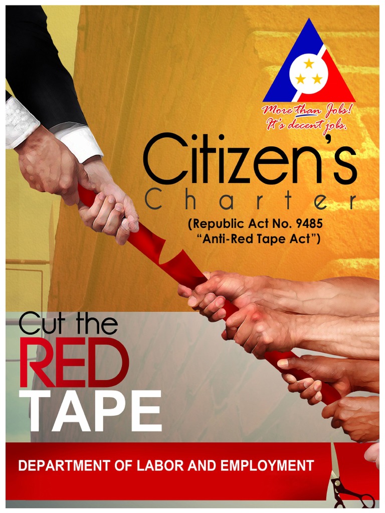 DOLE Citizen's Charter Cut the Red Tape: Providing a Guide to Key ...