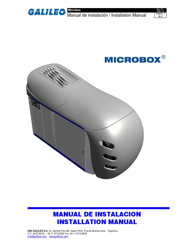 Manual de Instalación Microbox Core (2) | PDF