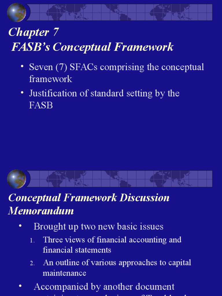 FASB's Conceptual Framework | Download Free PDF | Financial Statement ...