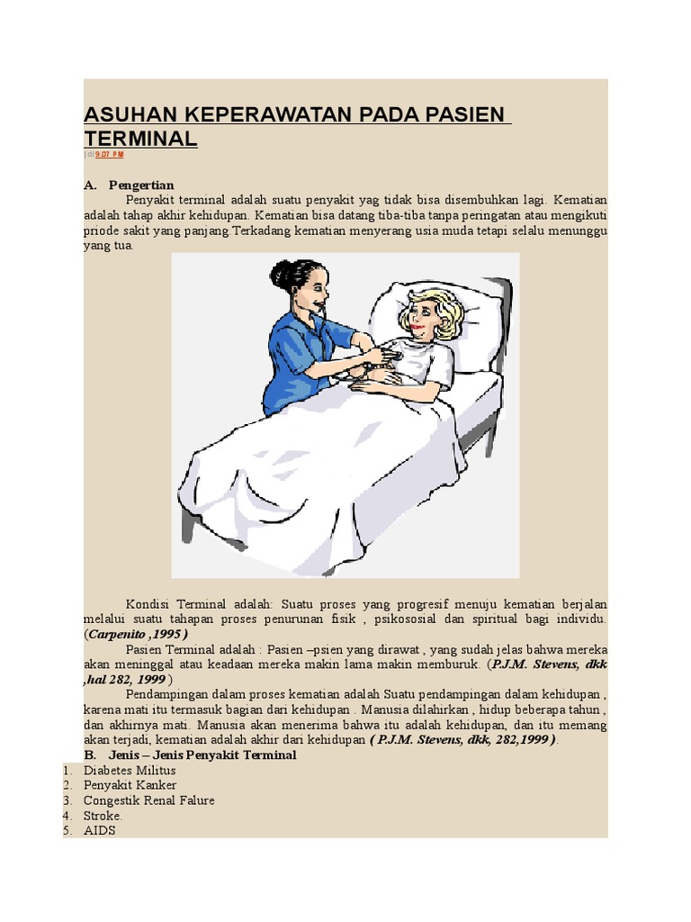Asuhan Keperawatan Pada Pasien Terminal | PDF