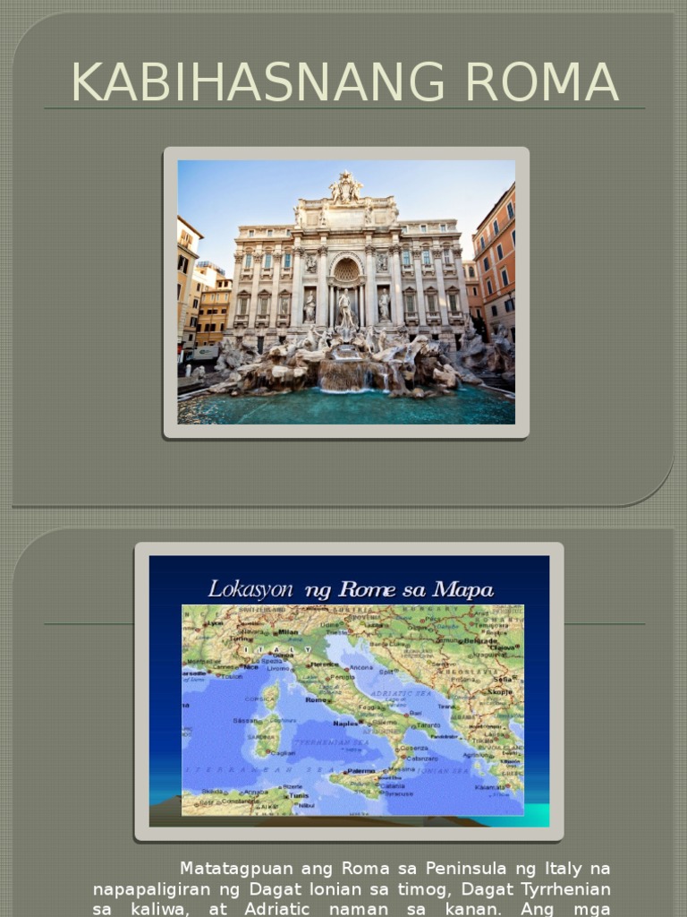 Kabihasnang Roma | PDF