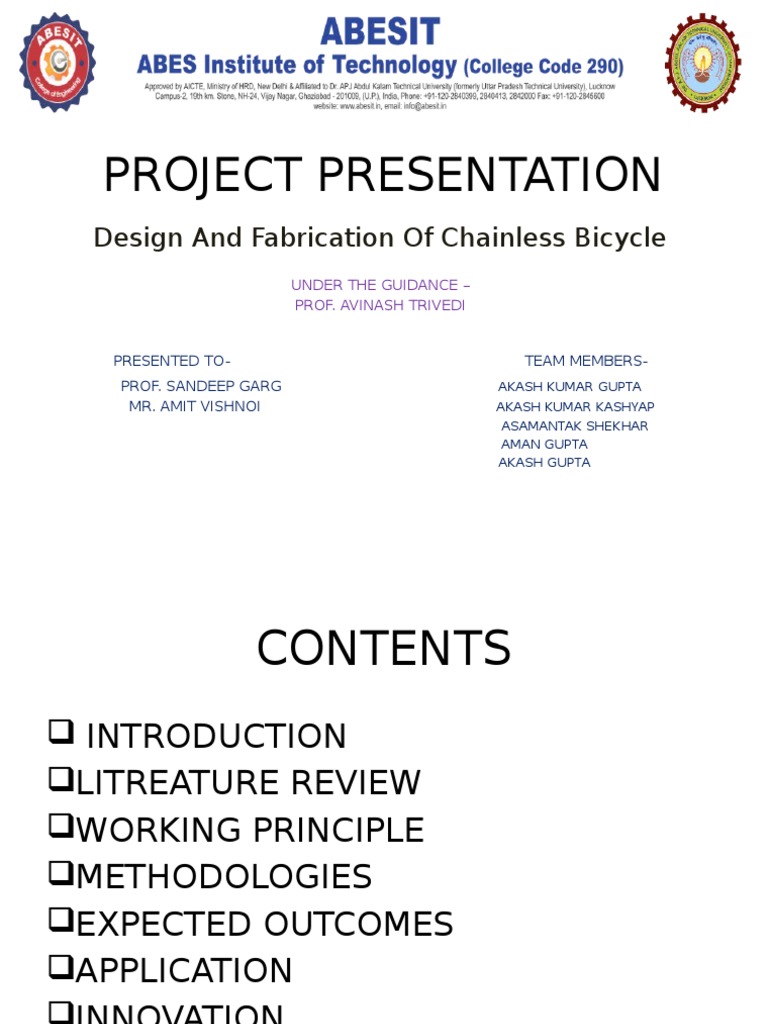 Design of Chainless Bicycle Mechanism | PDF | Transmission (Mechanics ...