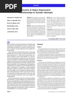 Modified Sad Persons Scale | PDF