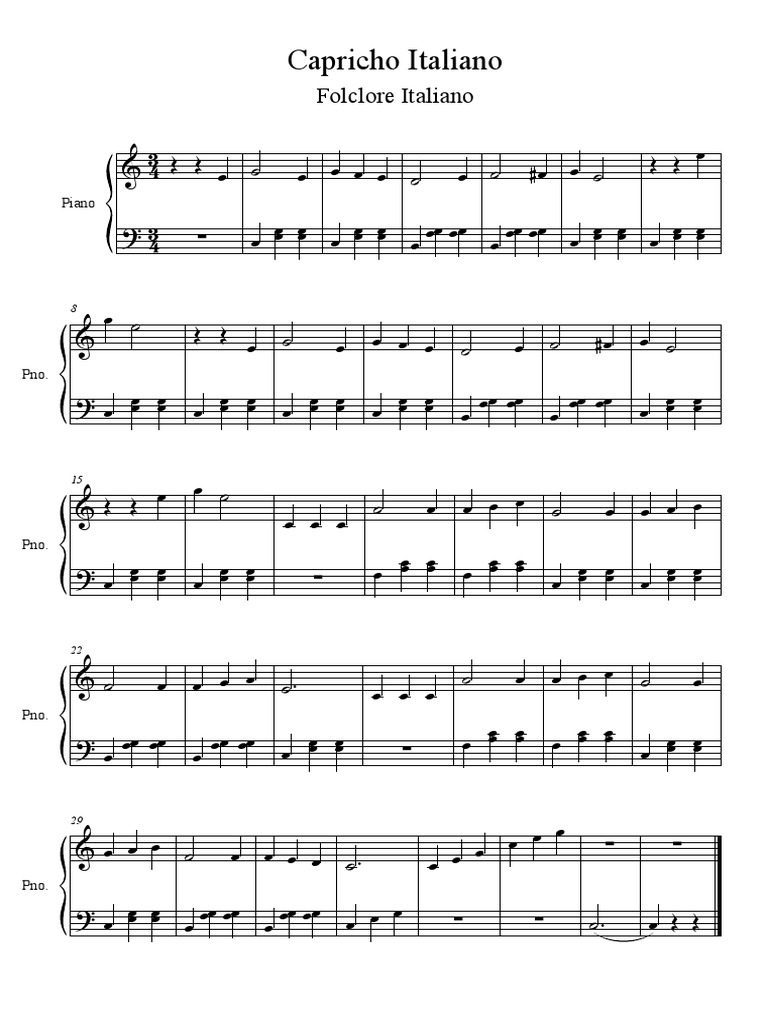 Capricho Italiano | PDF
