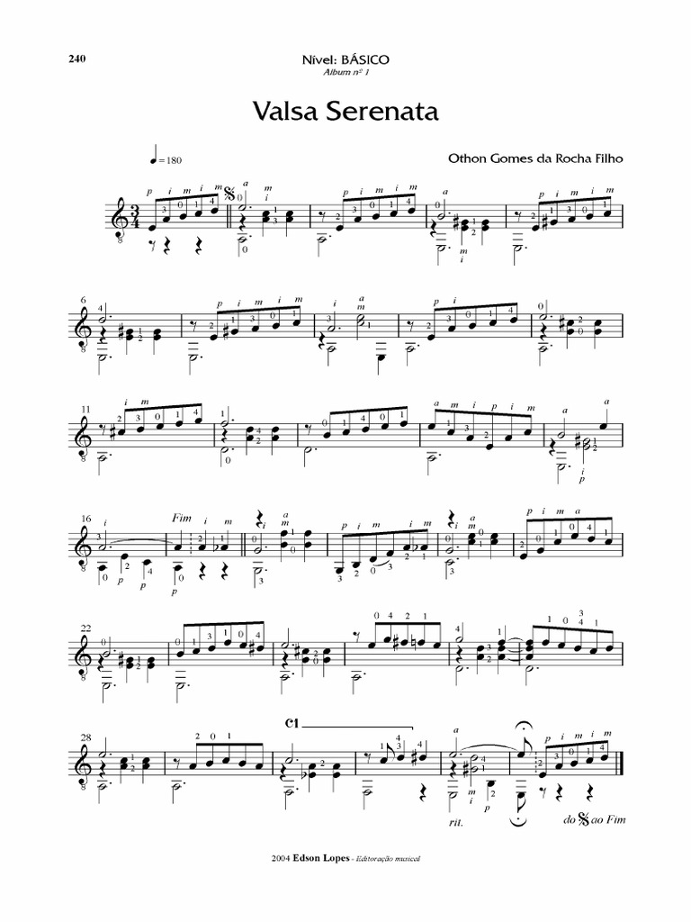 Valsa Serenata | PDF