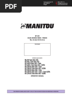 Manitou Fault Codes List | PDF